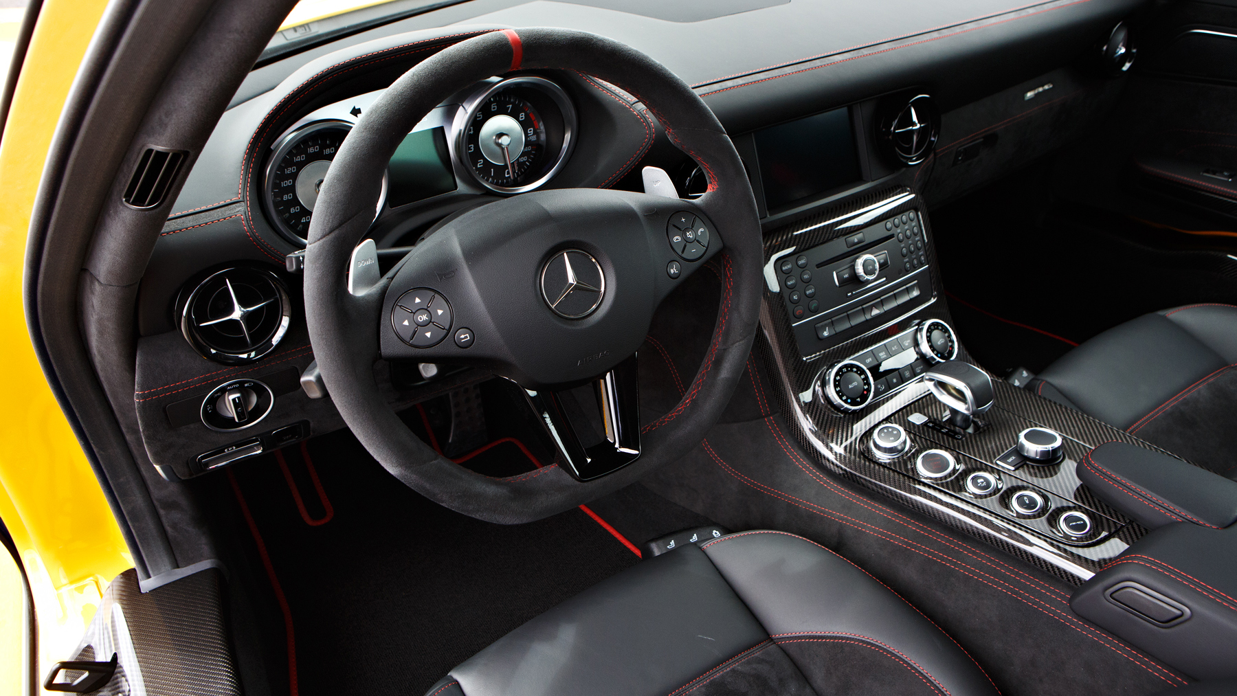 Mercedes Sls Amg Black Series Interior