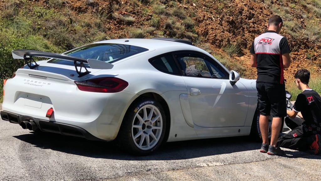 Check out this Porsche Cayman GT4 rally car | Top Gear
