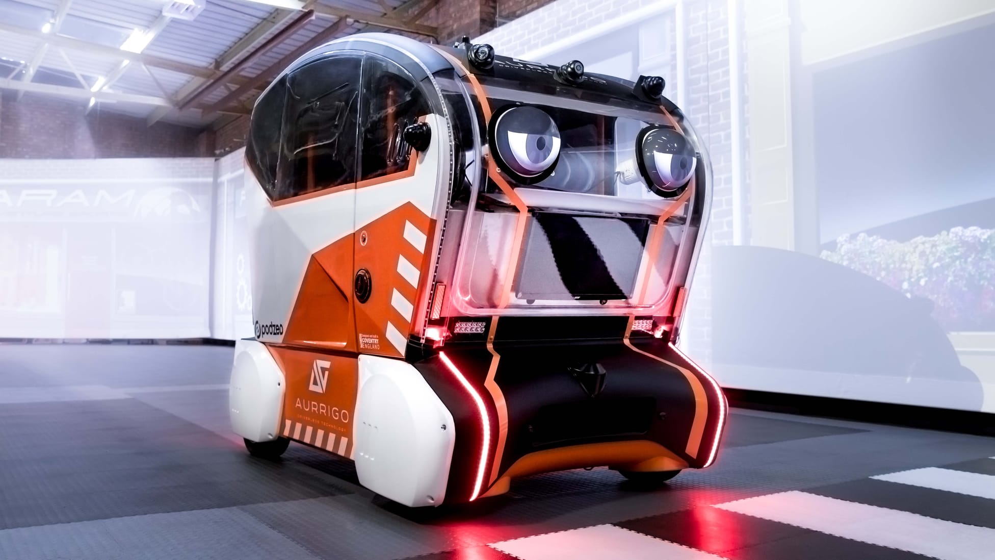 Jaguar Land Rover’s self-driving car is a sad robot | Top Gear