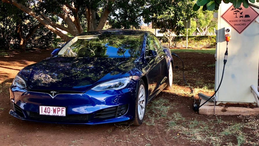 This woman drove her Tesla 20,396km around Australia | Top Gear