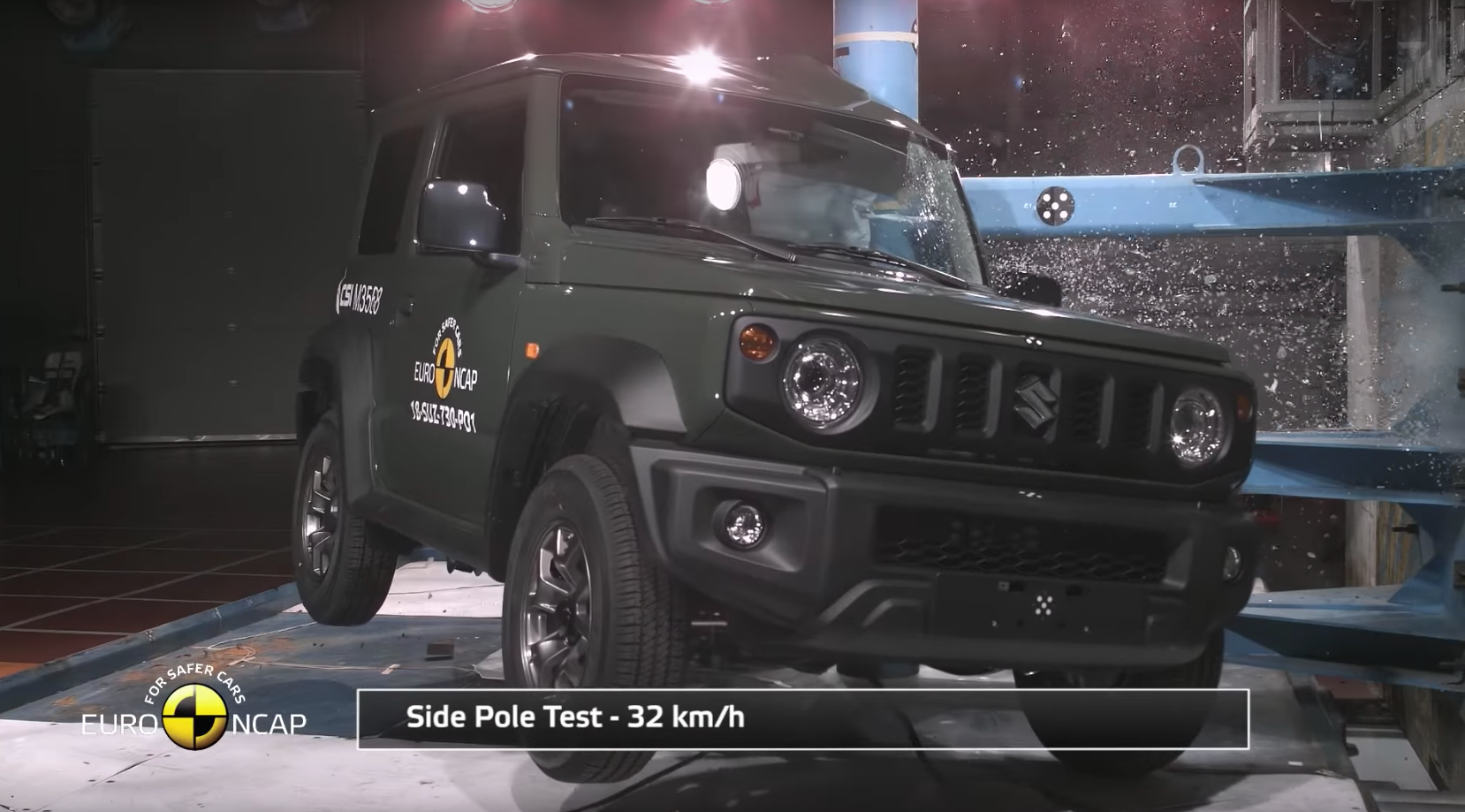 The new Suzuki Jimny isn’t very good at crashing | Top Gear