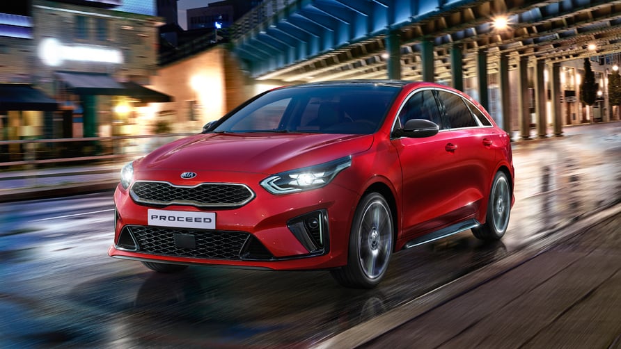 The Kia Proceed is now a Merc-like shooting brake | Top Gear