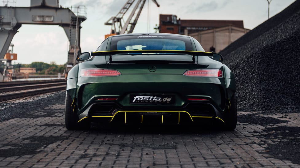 Merc's wide, fast AMG GT has been made wider and faster | Top Gear