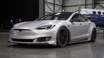 It's a Tesla Model S with a carbon widebody kit | Top Gear
