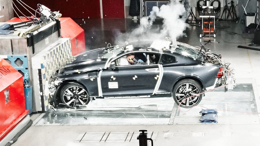 Video: the Polestar 1 appears to crash very well | Top Gear
