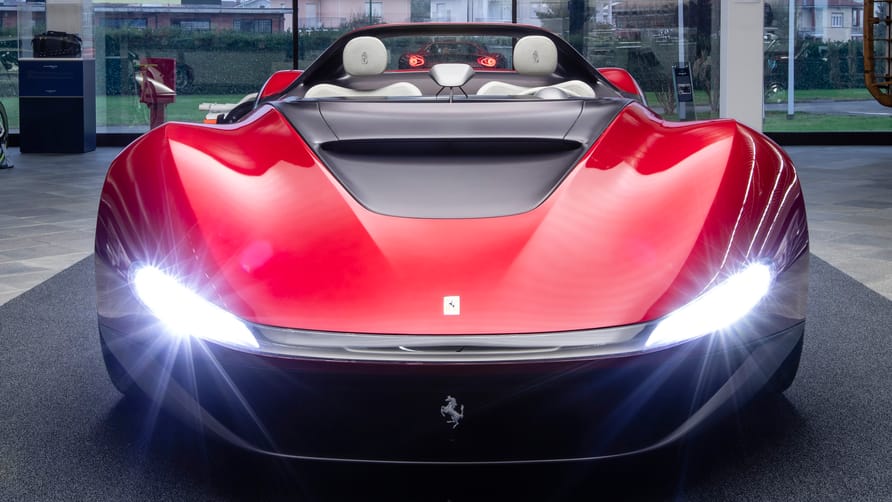 Here’s the story behind the Ferrari Sergio | Top Gear