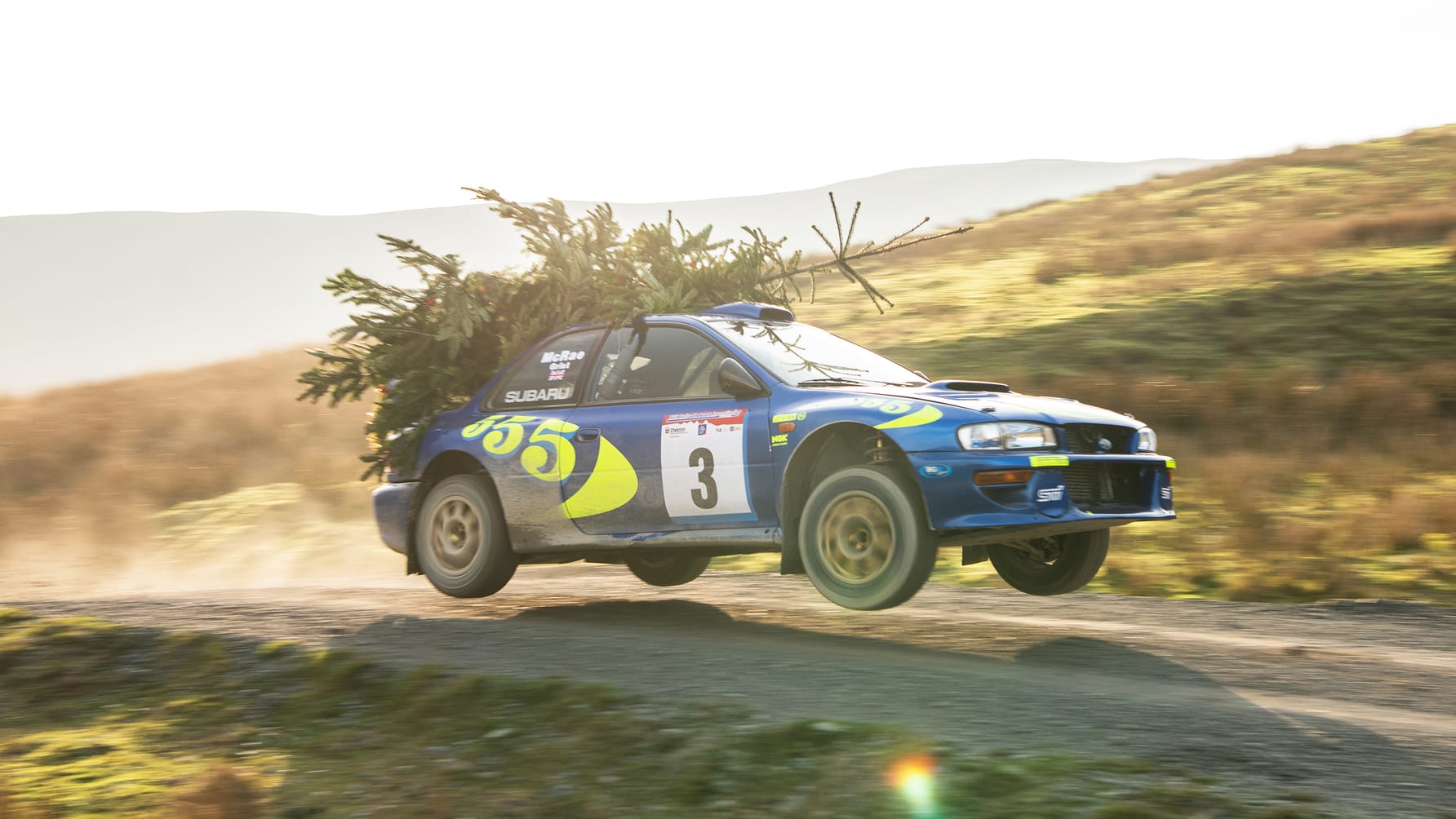 Need a Christmas tree? Grab an ex-McRae Subaru Impreza | Top Gear