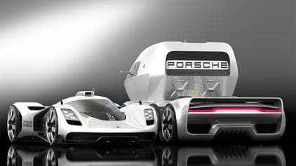 Should Porsche make this futuristic race transporter? | Top Gear