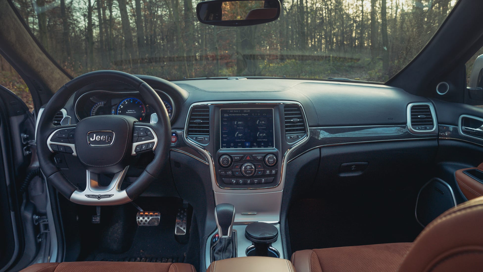 Jeep Trackhawk vs Range Rover Sport SVR | Top Gear