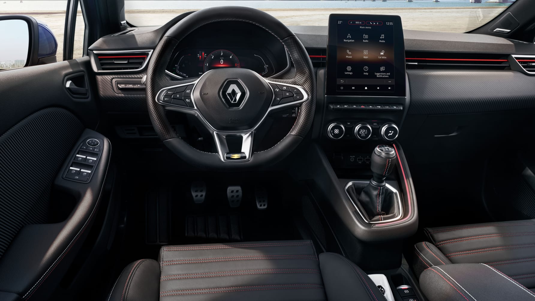 Look at the size of the brand-new Renault Clio’s screen | Top Gear