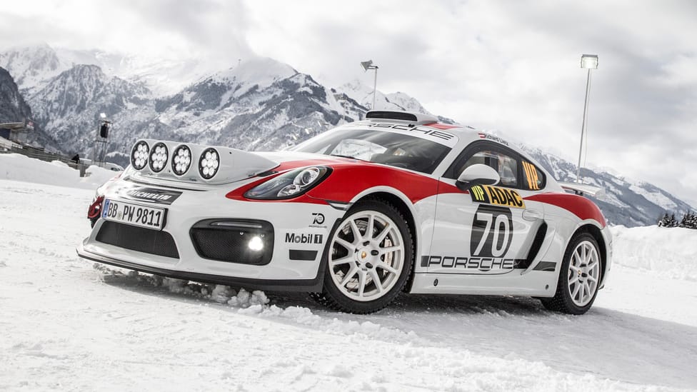 Hurrah! The Porsche Cayman GT4 rally car is happening | Top Gear