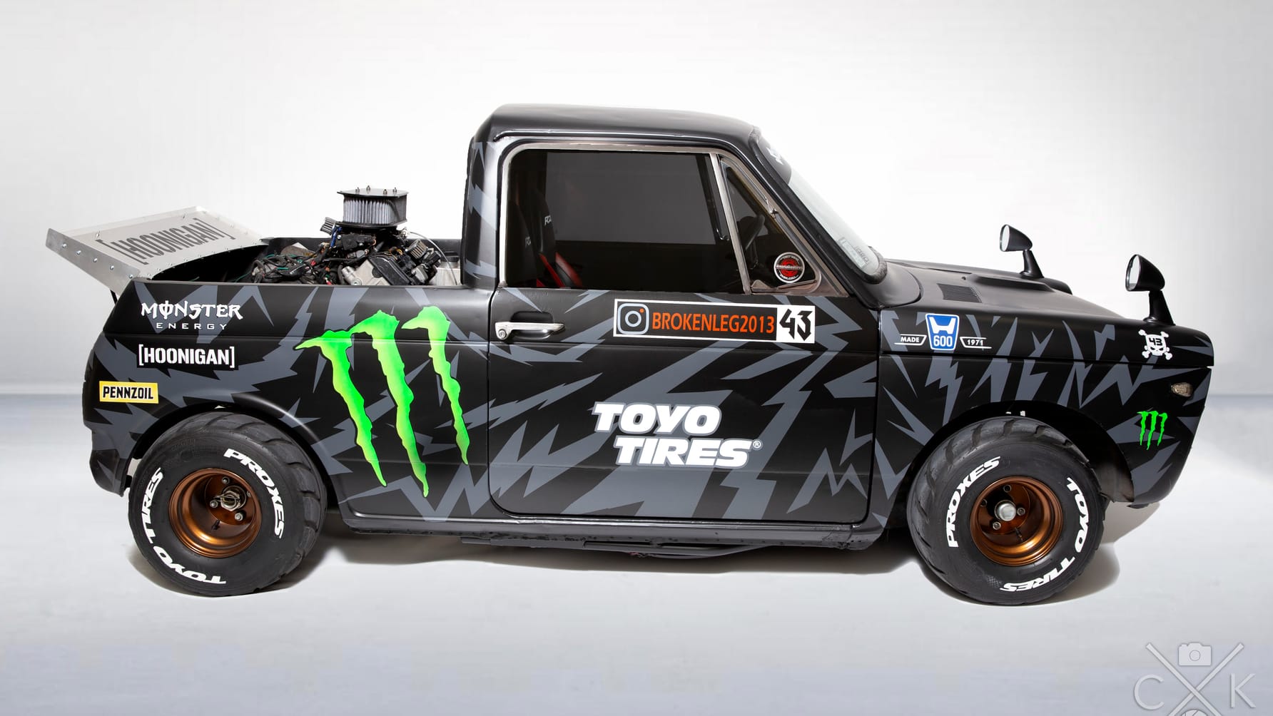 Someone has made a half-pint Hoonitruck | Top Gear