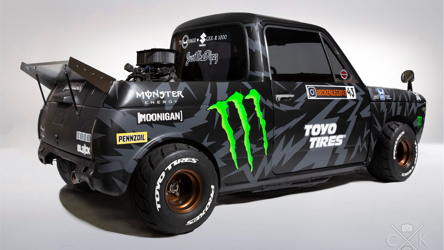 Someone has made a half-pint Hoonitruck | Top Gear