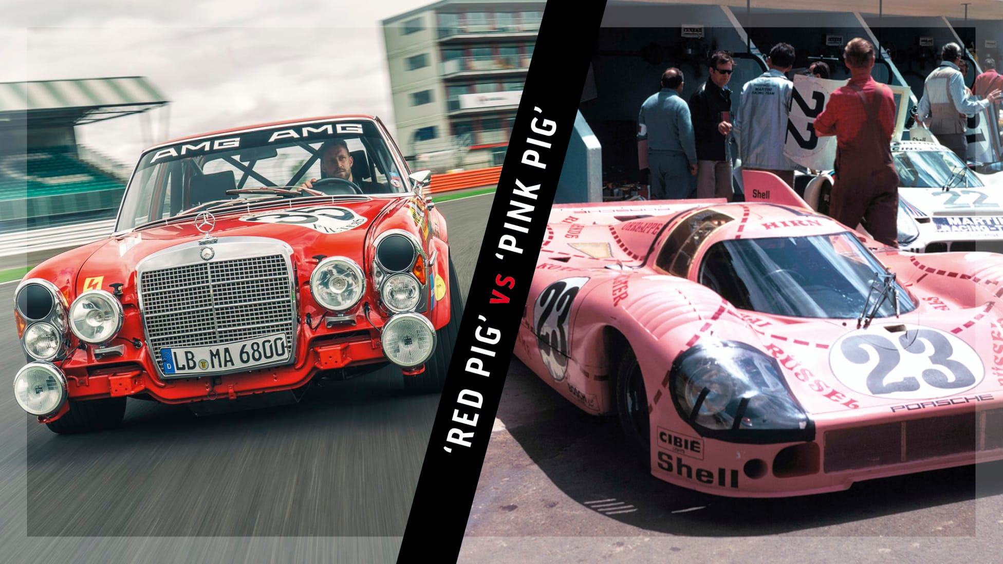 What's the best pig car: 'Red Pig' or 'Pink 'Pig'? | Top Gear