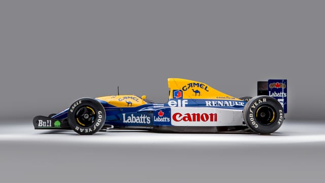 Buy Nigel Mansell’s title-winning F1 car for £3m | Top Gear