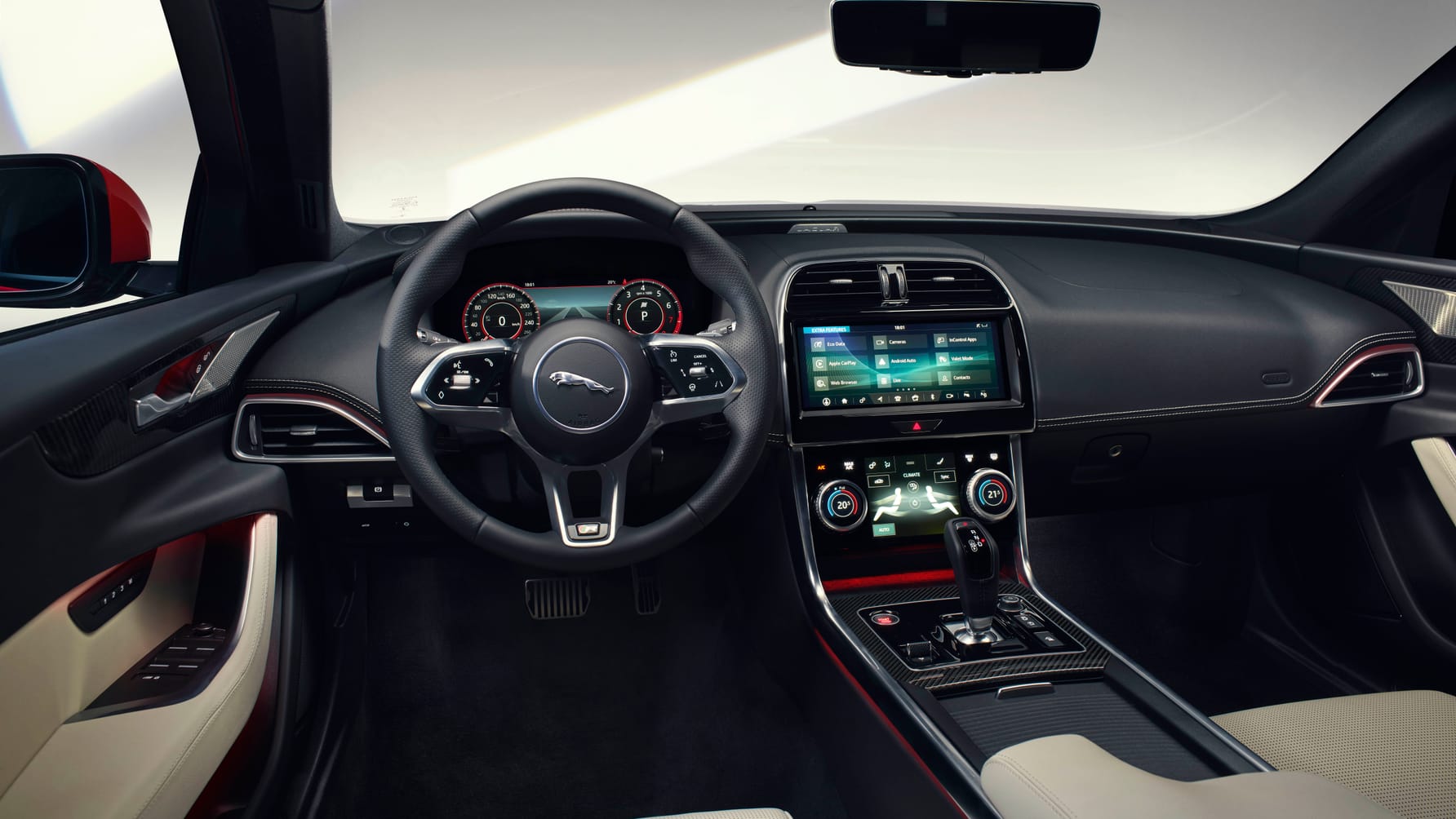 Jaguar's new XE borrows the I-Pace's interior | Top Gear