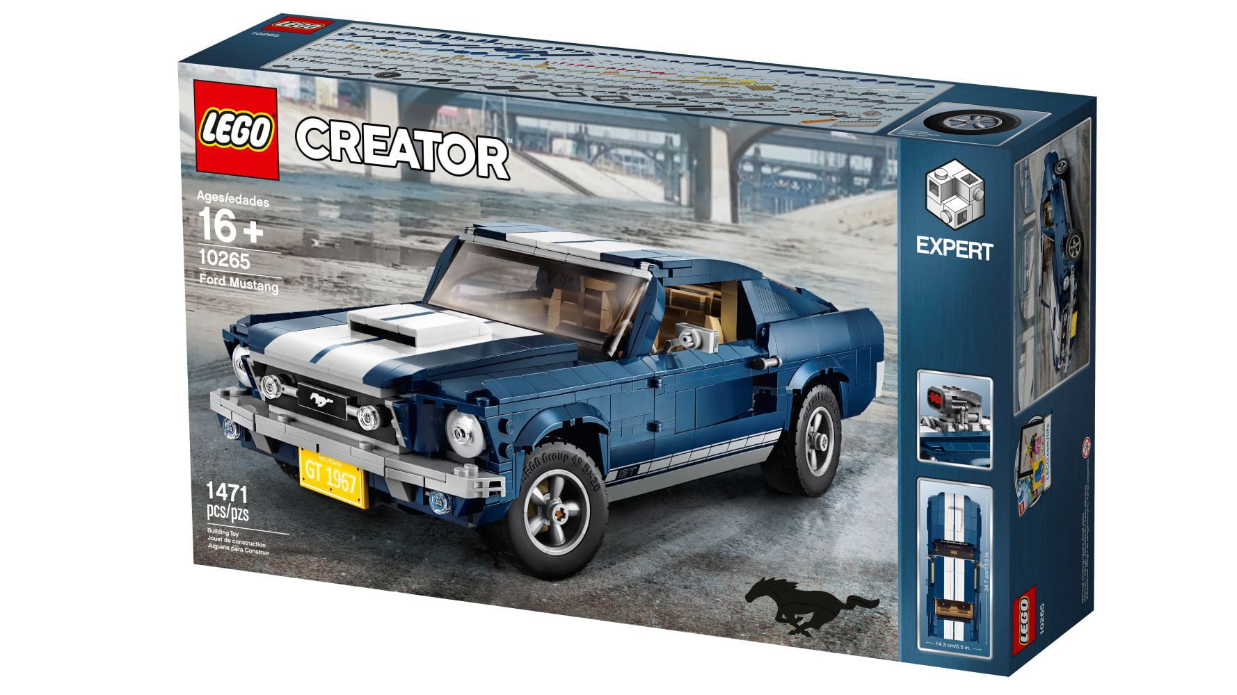 Lego’s new Ford Mustang features a supercharger and nitrous | Top Gear