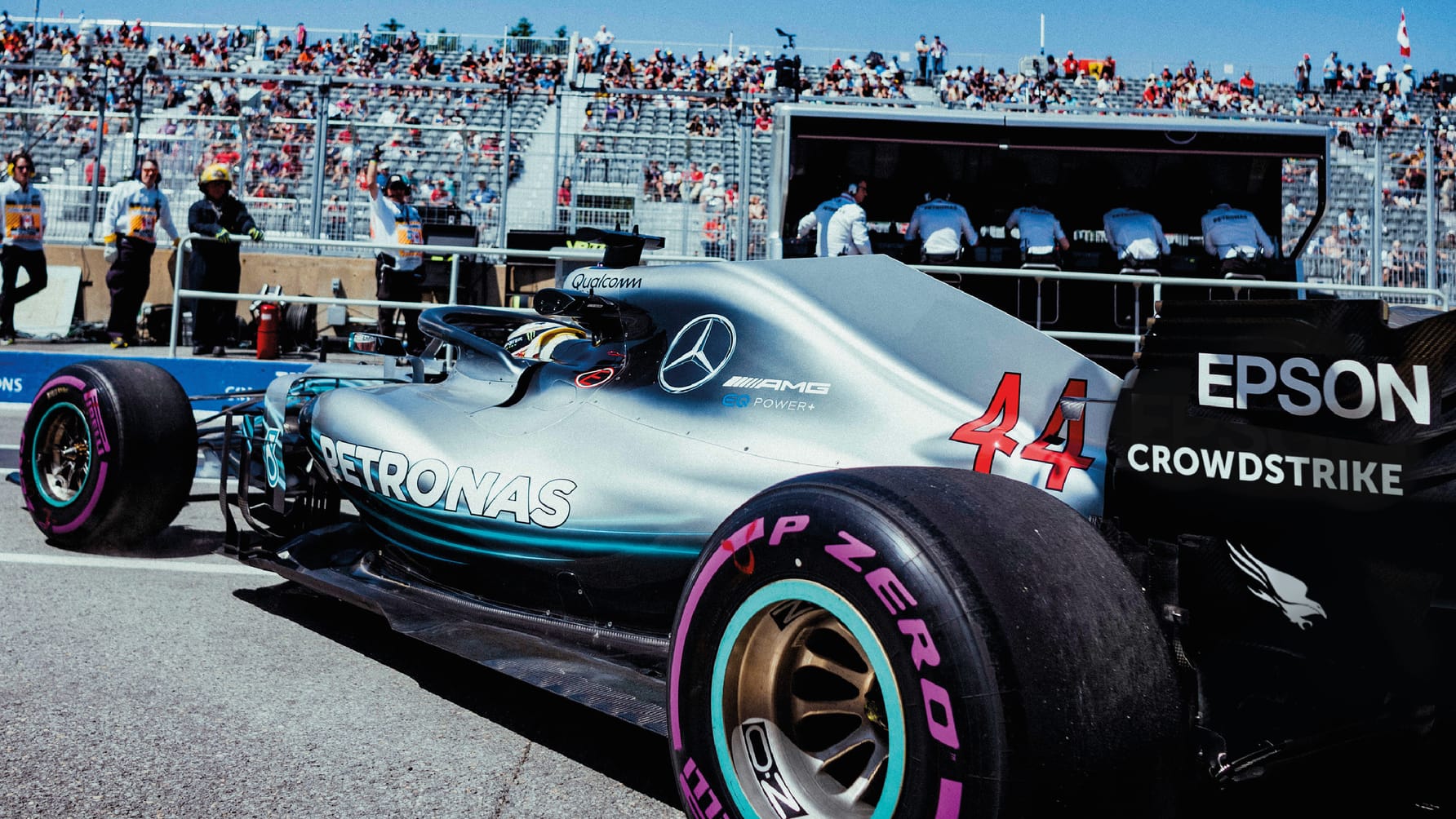 What does Hamilton's 2019 F1 car sound like to you? | Top Gear