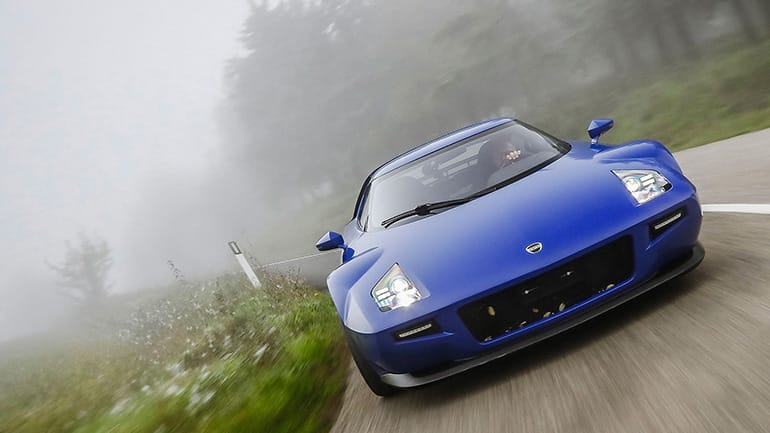 The New Stratos is now available with a manual gearbox and retro paint ...