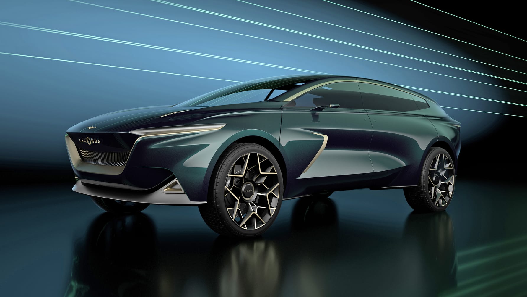 The Lagonda All-Terrain has a levitating car key | Top Gear