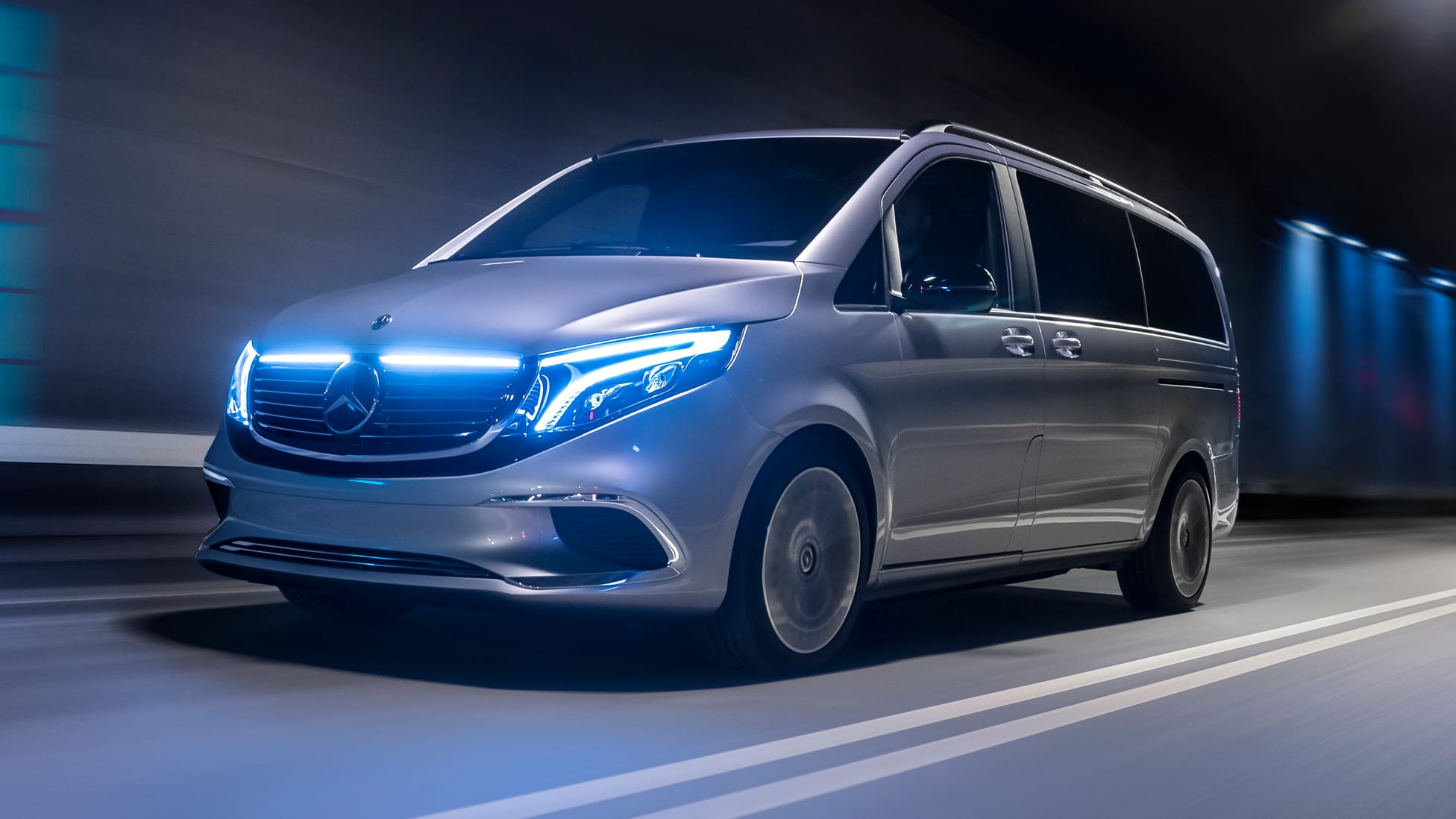 Say hello to the Mercedes EQV | Top Gear