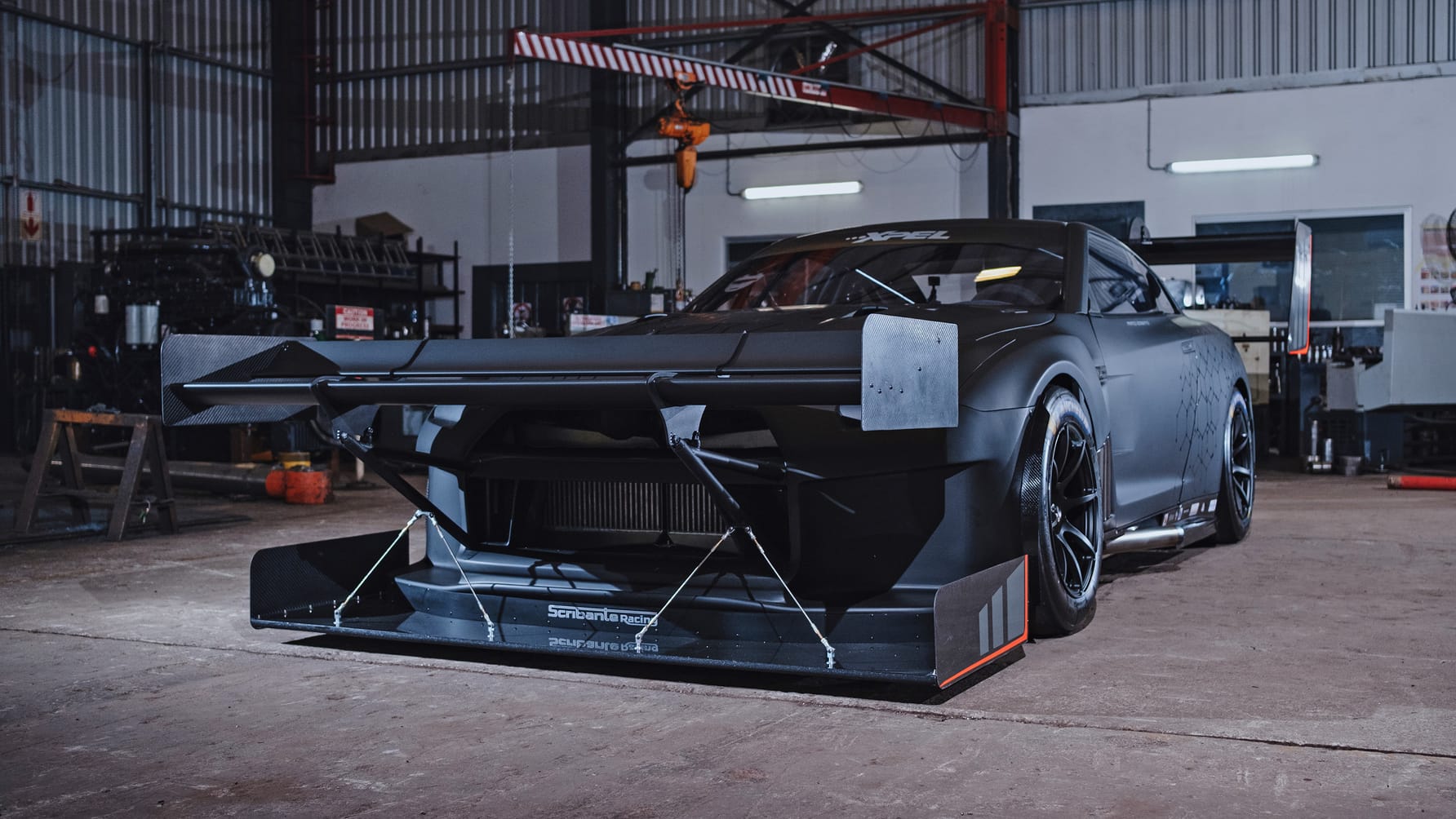 Holy moly, look at this Nissan GT-R's spoilers | Top Gear