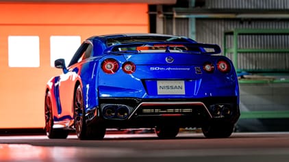 Bayside Blue is back for the 50th Anniversary Nissan GT-R | Top Gear
