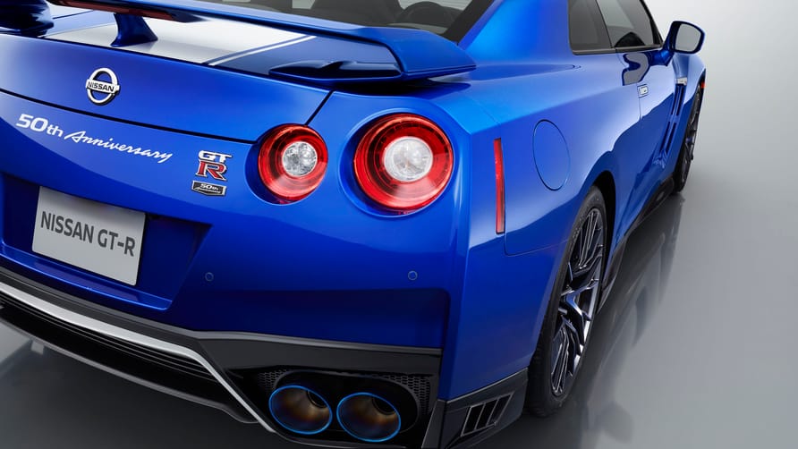 Bayside Blue is back for the 50th Anniversary Nissan GT-R | Top Gear
