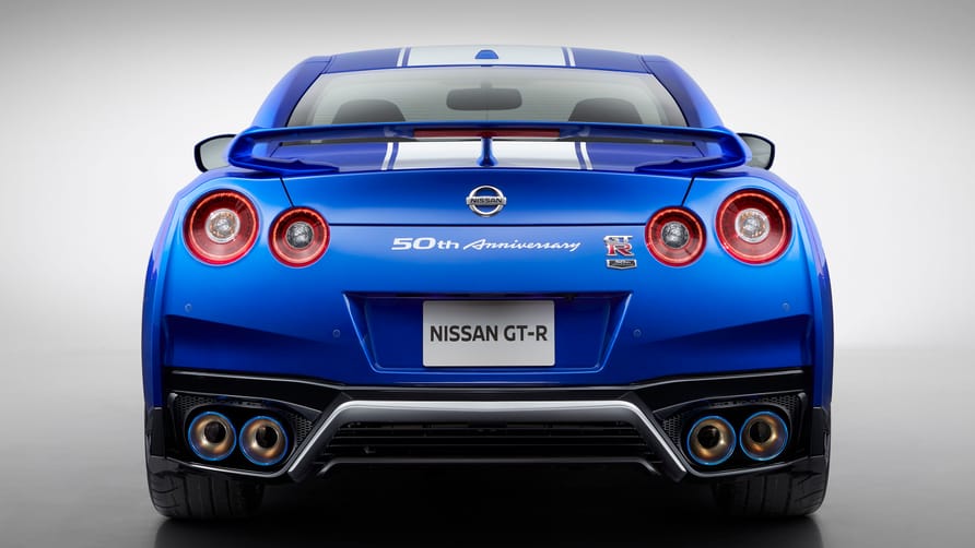 Bayside Blue is back for the 50th Anniversary Nissan GT-R | Top Gear