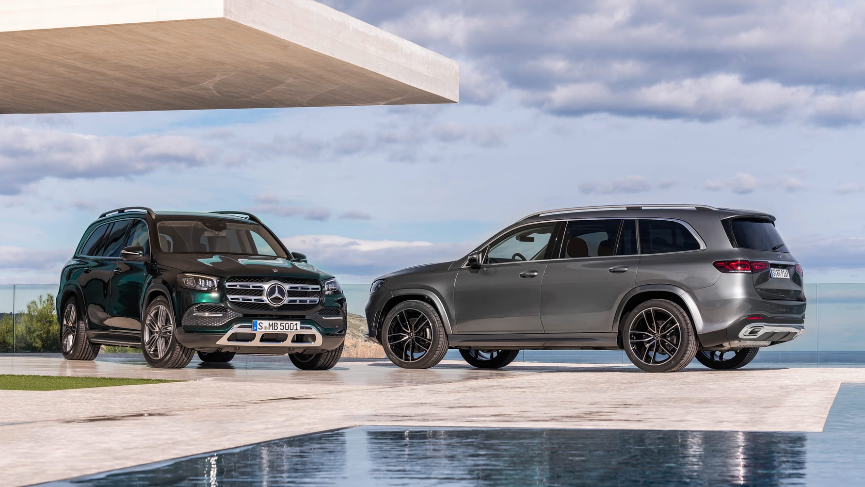 The new Mercedes GLS is reassuringly massive and clever | Top Gear