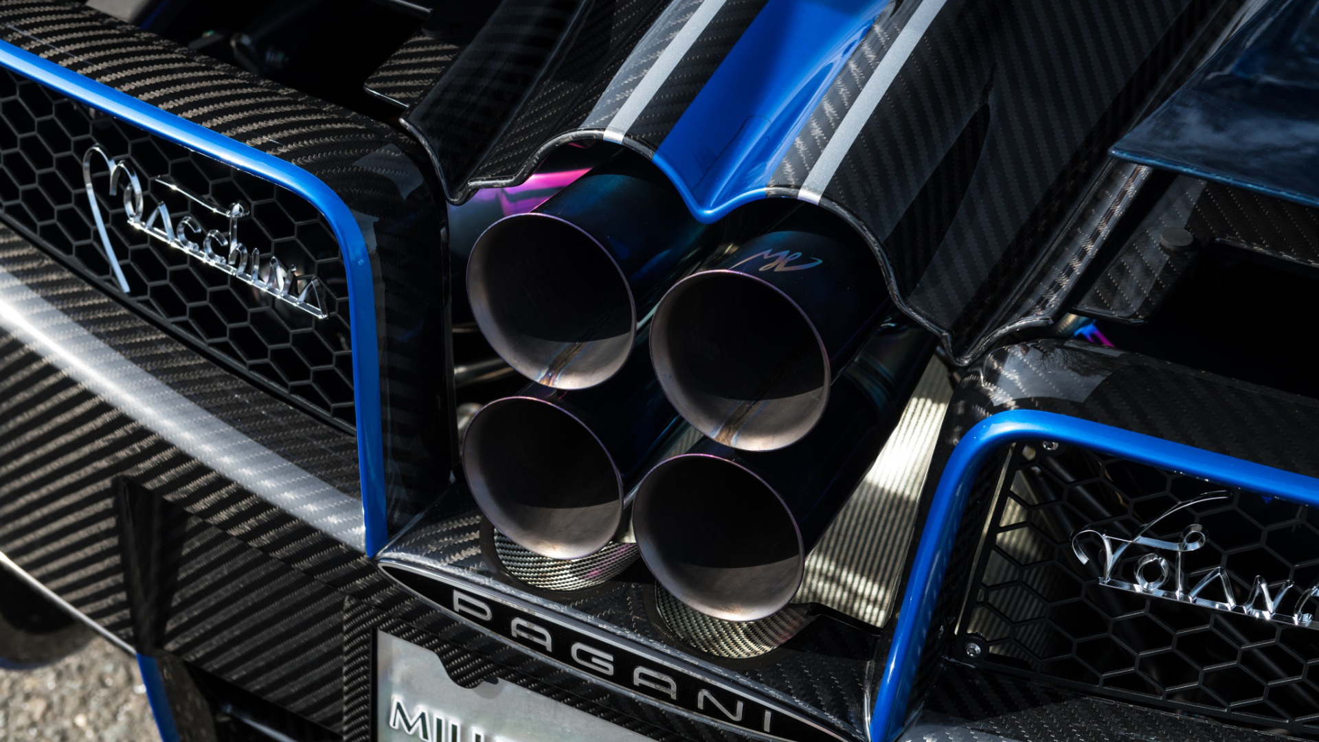 Pagani Huayra Exhaust