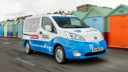 Cool! It’s an electric Nissan ice-cream van | Top Gear