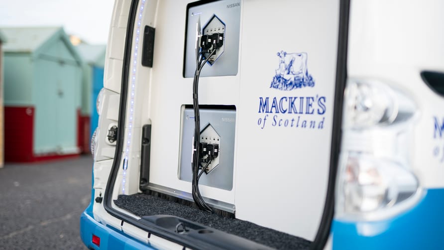 Cool! It’s an electric Nissan ice-cream van | Top Gear