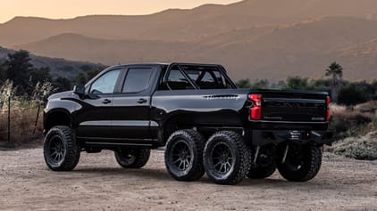 This is the colossal Hennessey Goliath 6x6 | Top Gear