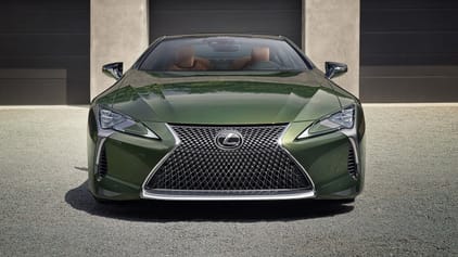 Shut the front door, it's a green and tan Lexus LC500 | Top Gear