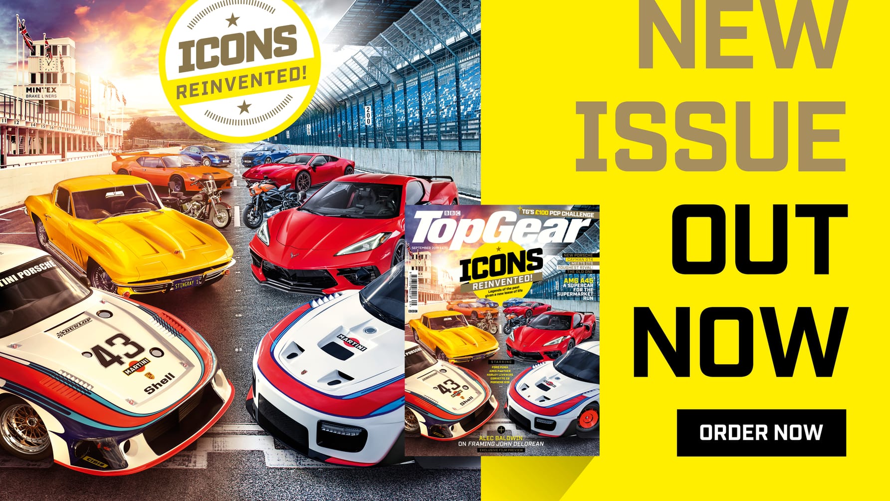 Icons reinvented: brand-new issue of Top Gear mag out now | Top Gear
