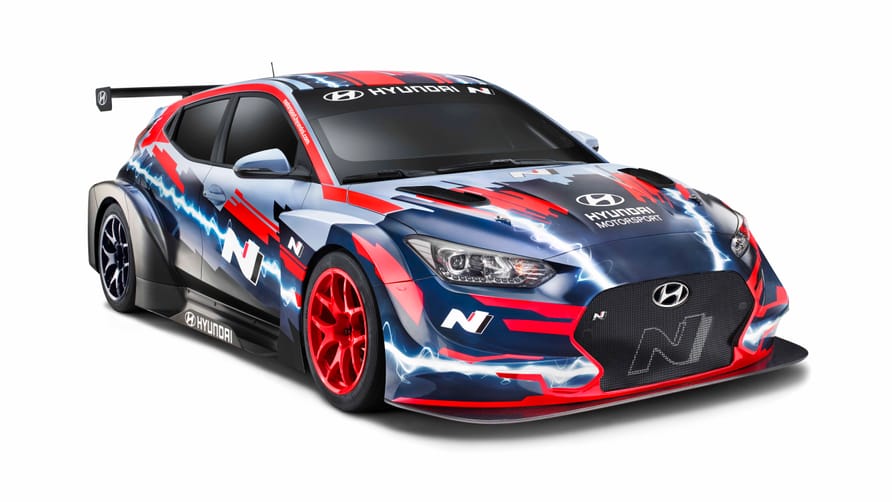 This is Hyundai’s all-electric Veloster touring car | Top Gear