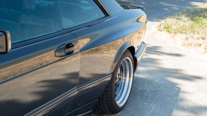 Stare into the dark heart of this rare Merc 560 Wide Body | Top Gear