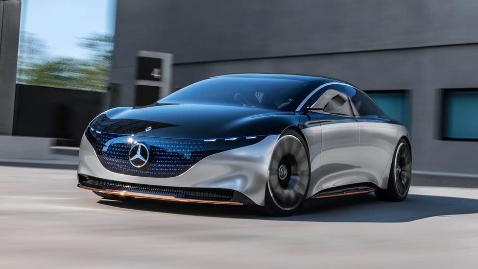 The Mercedes EQS is a fully electric S-Class from the future | Top Gear