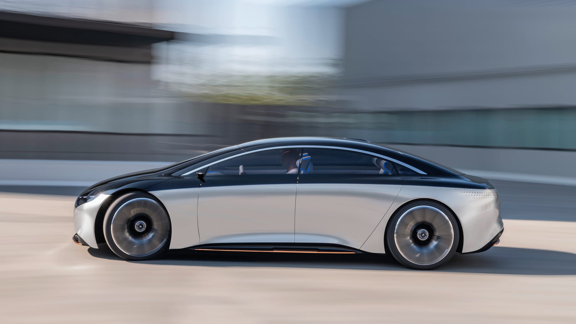 The Mercedes EQS is a fully electric S-Class from the future | Top Gear