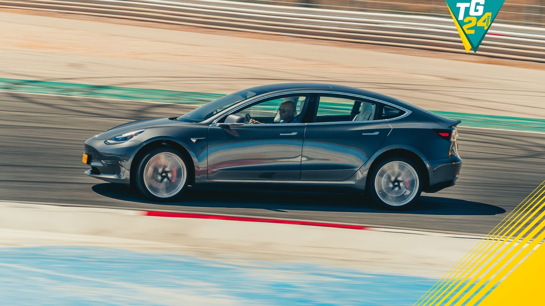 TG24: how fast is the Tesla Model 3 Performance? | Top Gear