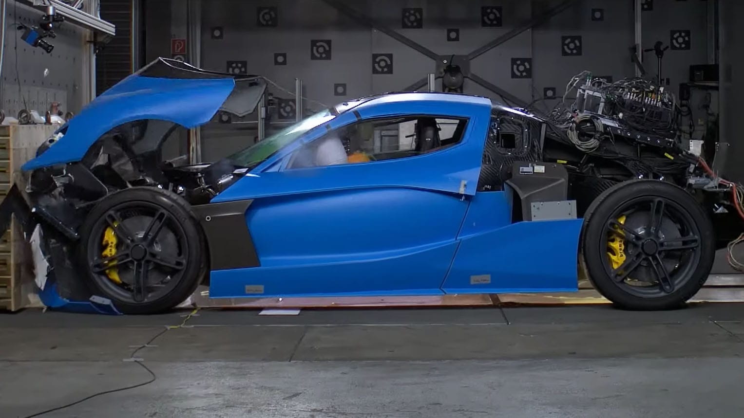 Watch the 258mph Rimac C_Two CRASH five times | Top Gear