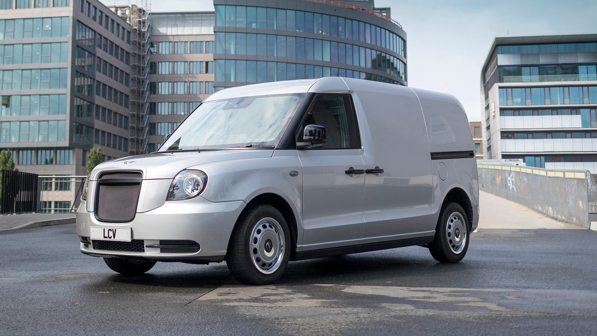 This is the panel van version of London’s electric taxi | Top Gear