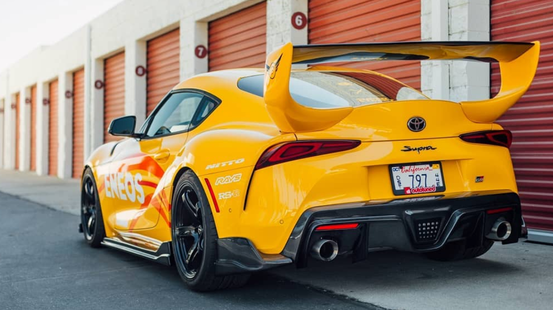 This Toyota Supra has the massive wing you’ve always wanted | Top Gear