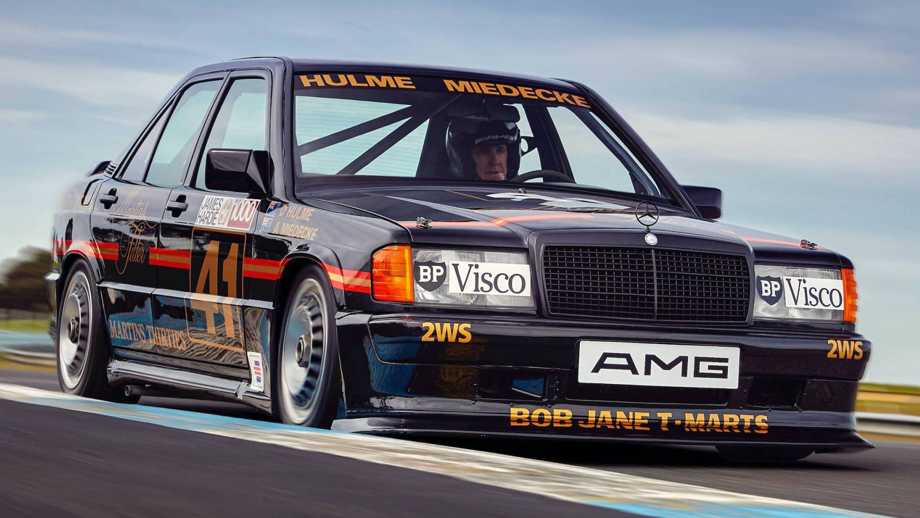Stop what you’re doing and look at this Merc 190 E touring car | Top Gear