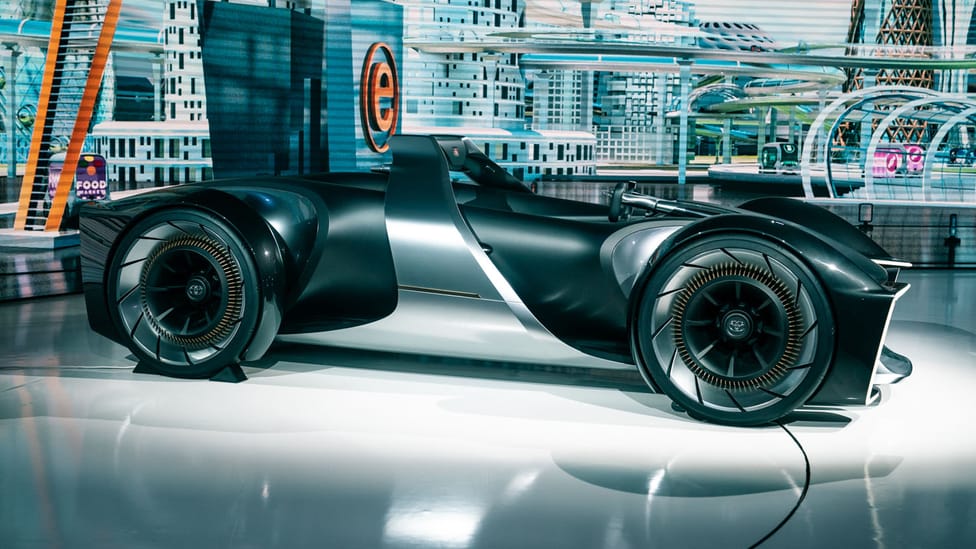 Toyota’s wild two-seater e-racer is a “racehorse” of the future | Top Gear