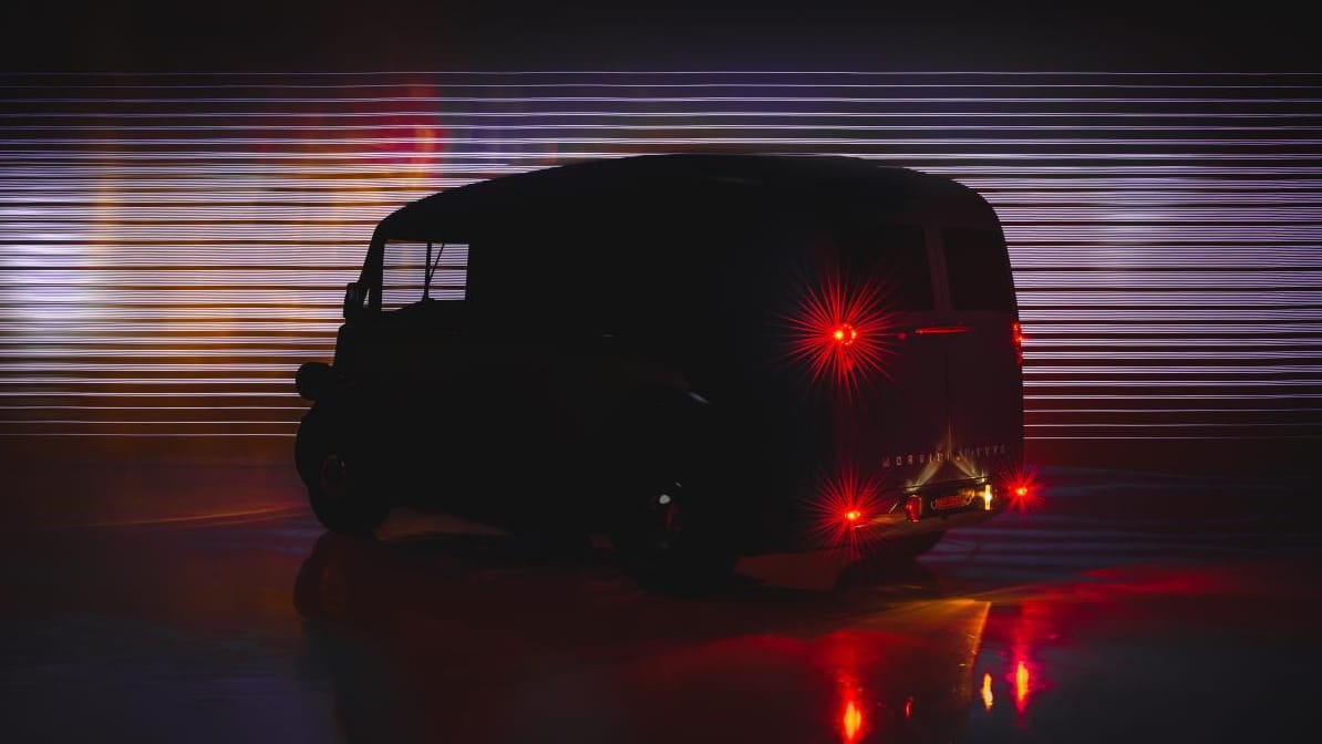 Morris is making a comeback with an electric homage to the J-Type van ...