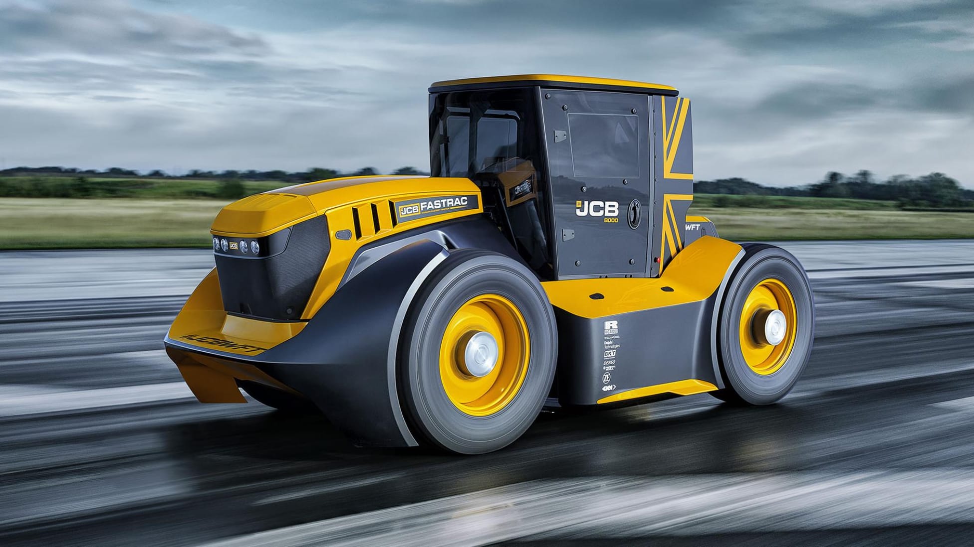 JCB’s Fastrac Two is officially the fastest tractor in the world | Top Gear