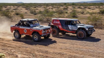 Behold, the Ford Bronco R race prototype | Top Gear