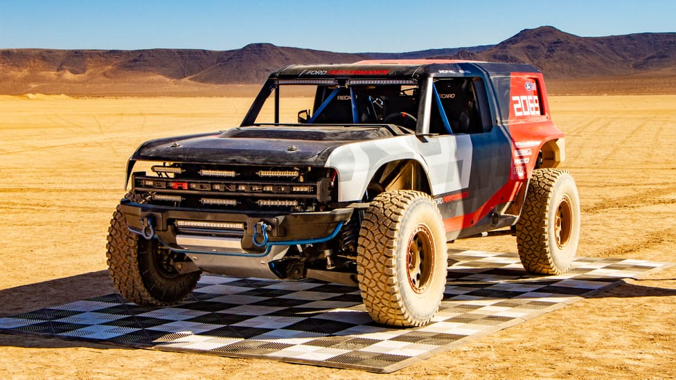 Behold, the Ford Bronco R race prototype | Top Gear